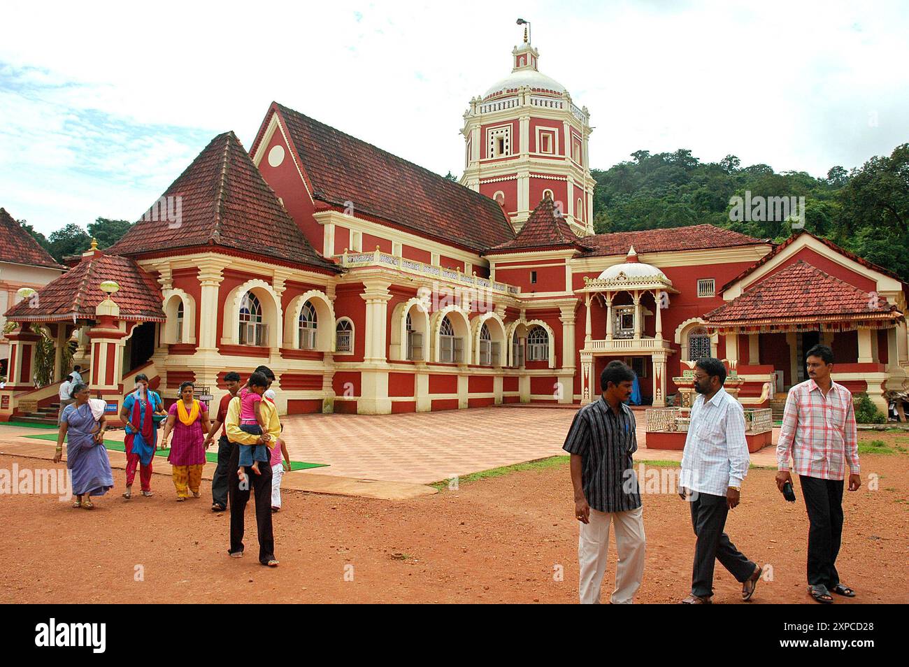 Shantadurga temple. After British and Portuguese rule, Goa was declared ...