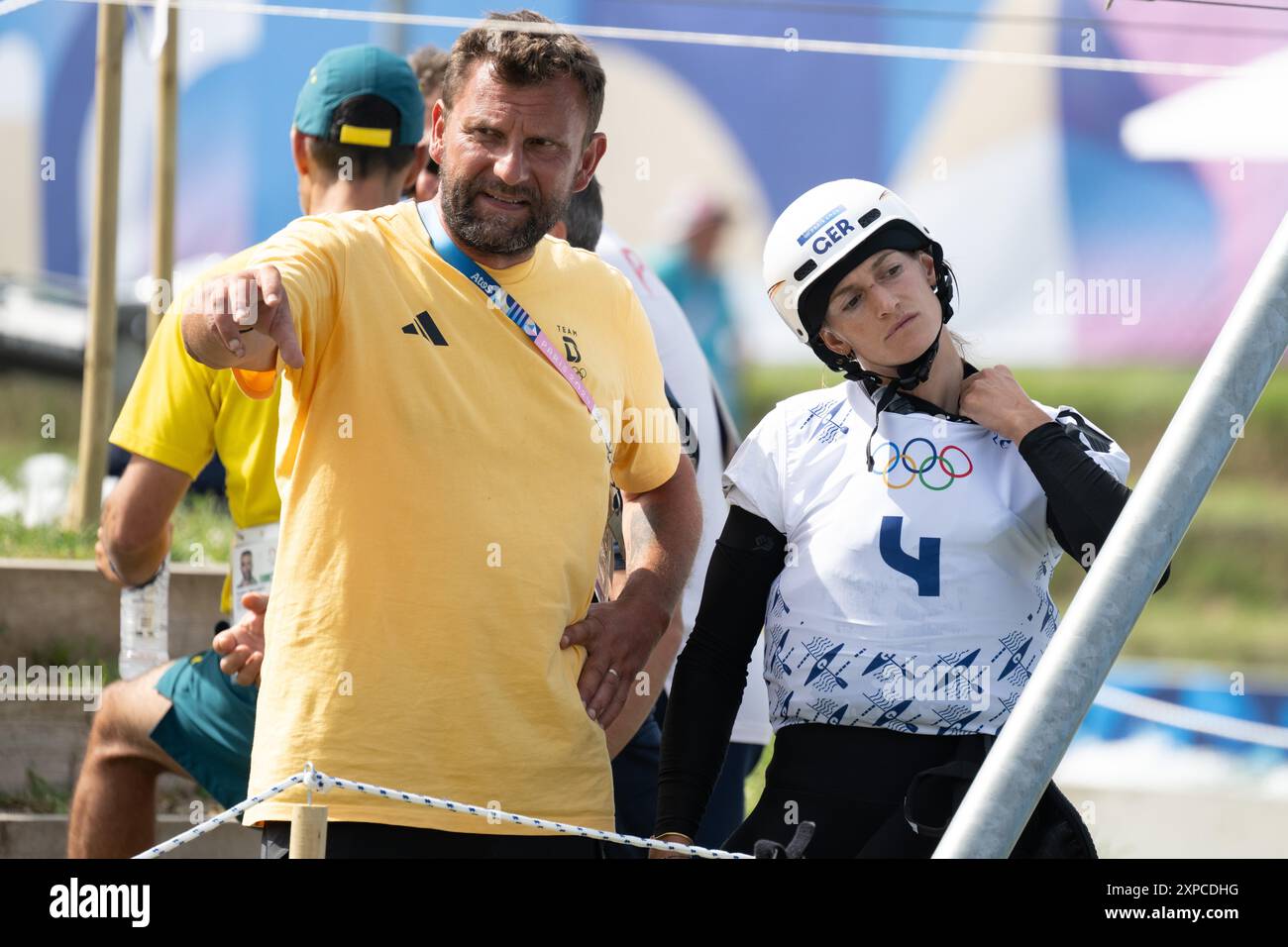 Paris, France. 04th Aug, 2024. Olympics, Paris 2024, canoe/slalom ...