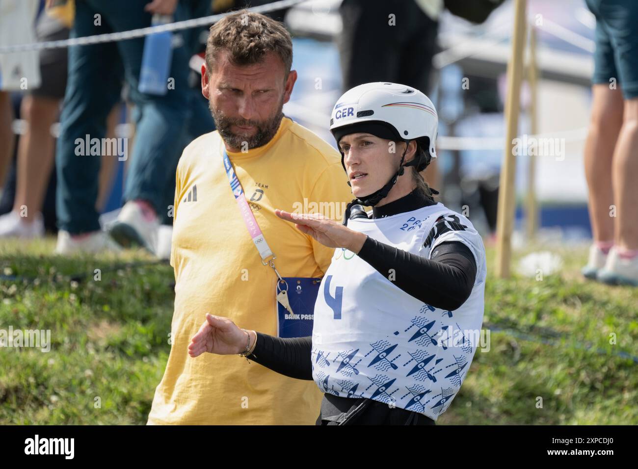Paris, France. 04th Aug, 2024. Olympics, Paris 2024, canoe/slalom ...