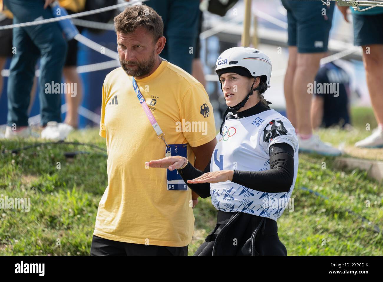 Paris, France. 04th Aug, 2024. Olympics, Paris 2024, canoe/slalom ...