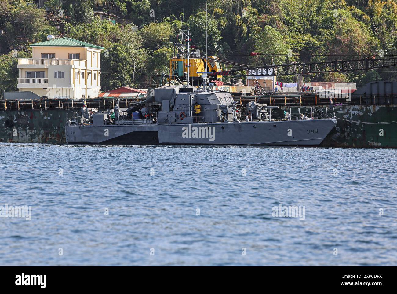 Sorsogon, Philippines. August 05,2024: BRP Federico Martir (PC-385), a ...