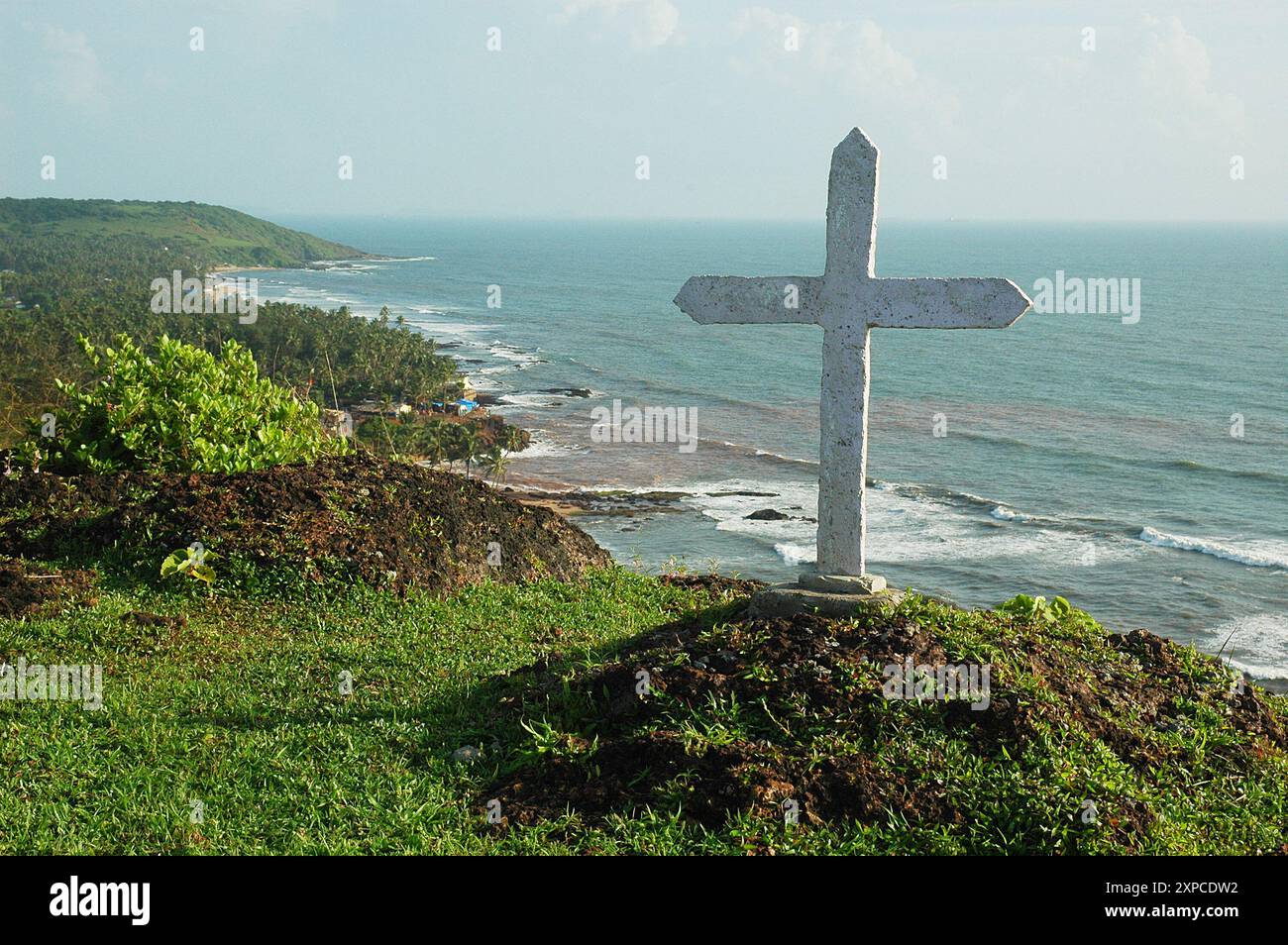 Sea side burial ground of the Christian community. After British and ...