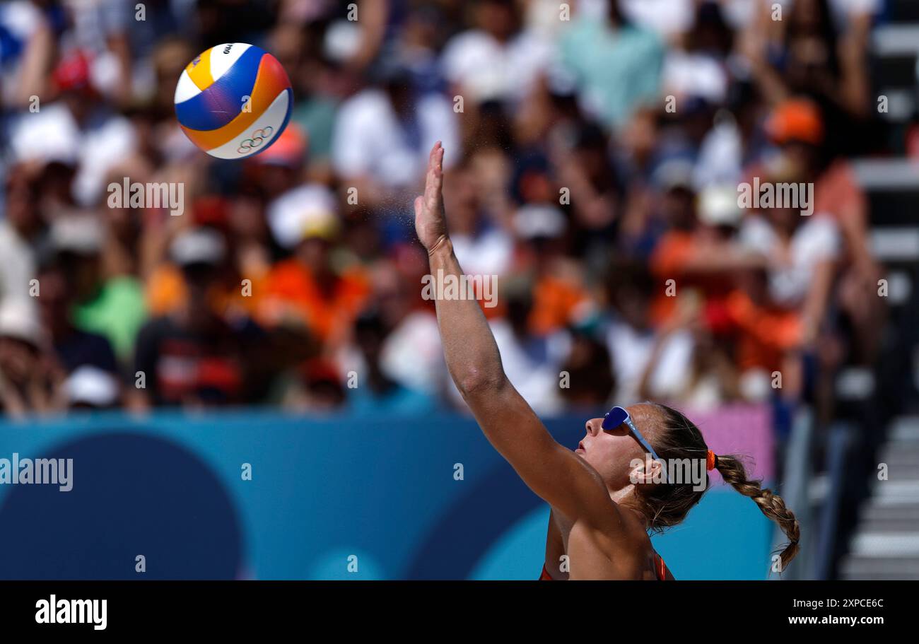 Paris, France. 5th Aug, 2024. Katja Stam of the Netherlands competes ...