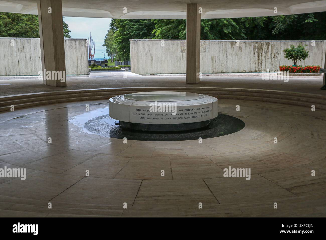 Manila Bay, Philippines. Aug 04,2024: The Pacific War Memorial on ...