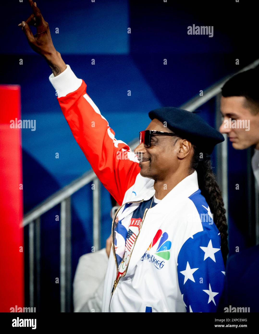 PARIS - Snoop Dogg Rapper Judo competitions in the Paris 2024 Olympic ...