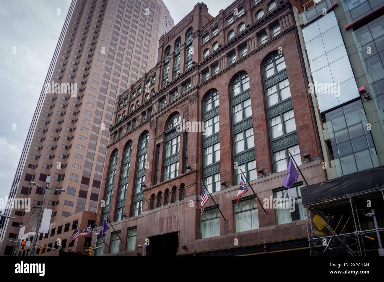 The exterior of Arcade Cleveland, the famous and iconic landmark of ...