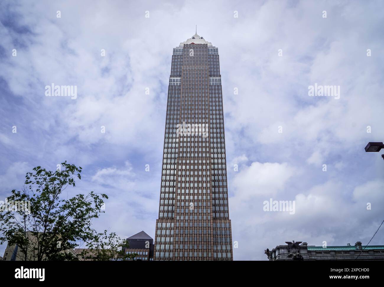 Key Tower, the tallest building in the state of Ohio, at Cleveland ...