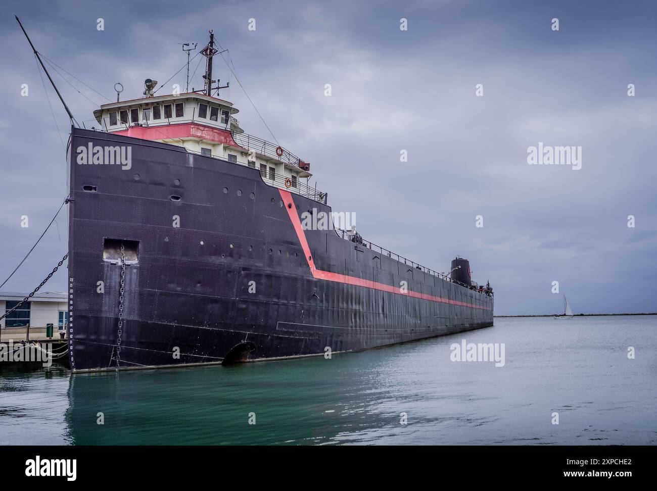 Steamship William G. Mather Museum, a retired Great Lakes bulk ...