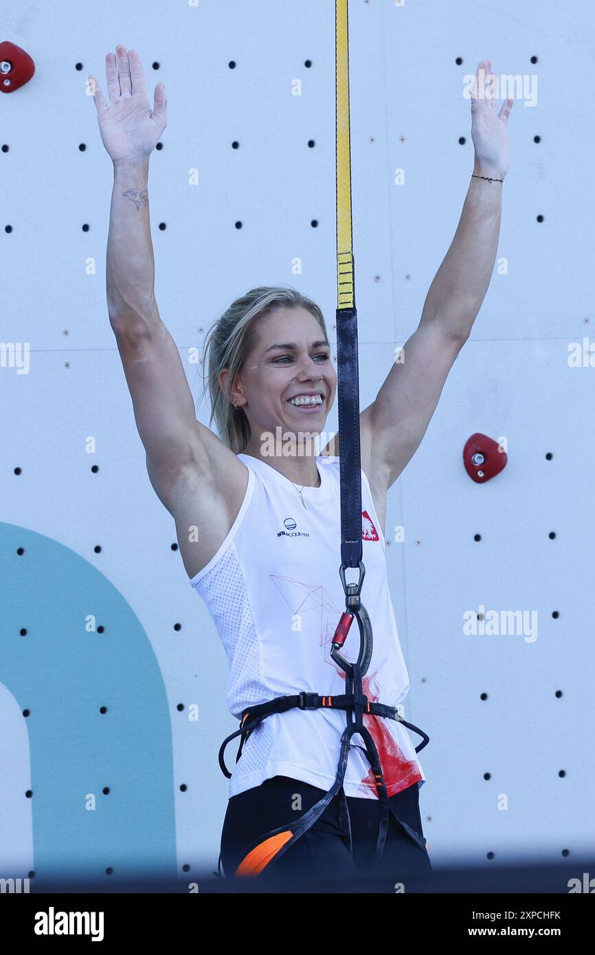 MIROSLAW Aleksandra of Poland, Sport Climbing Women's Speed ...