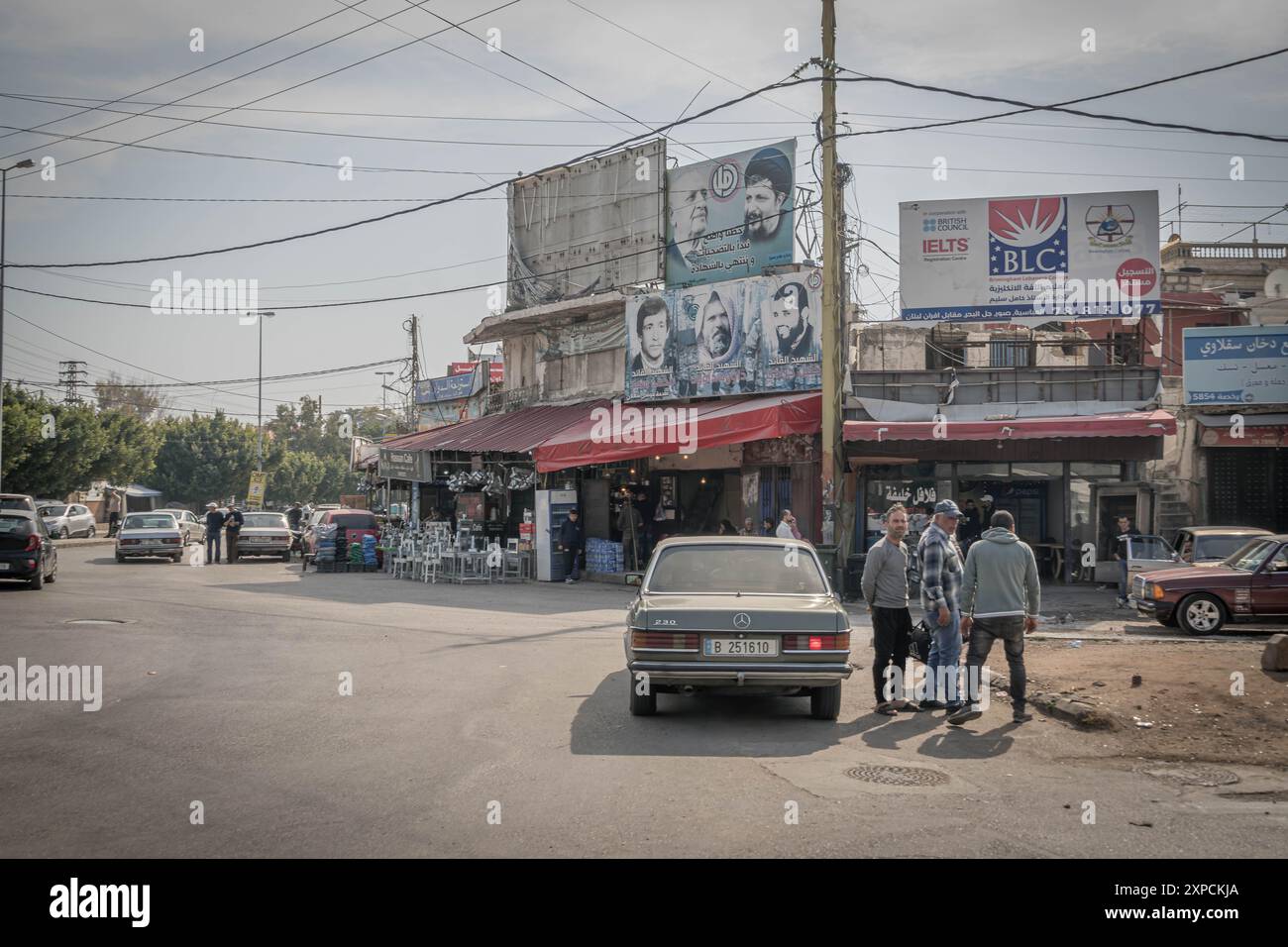 The poor area in Sour (Tyre or Tyr), a Lebanon city close to Israeli ...