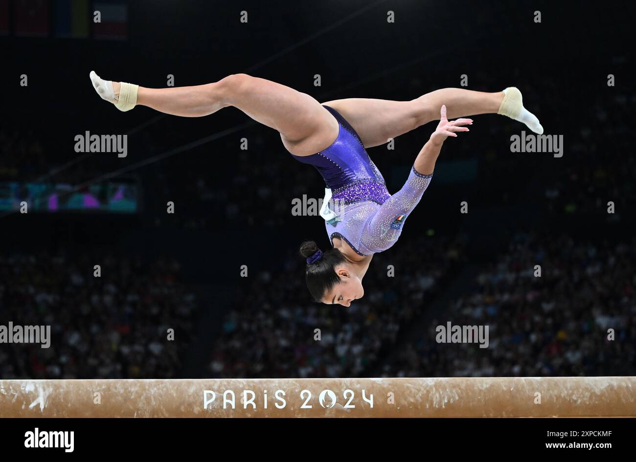 Paris, France. 5th Aug, 2024. Manila Esposito of Italy competes during ...