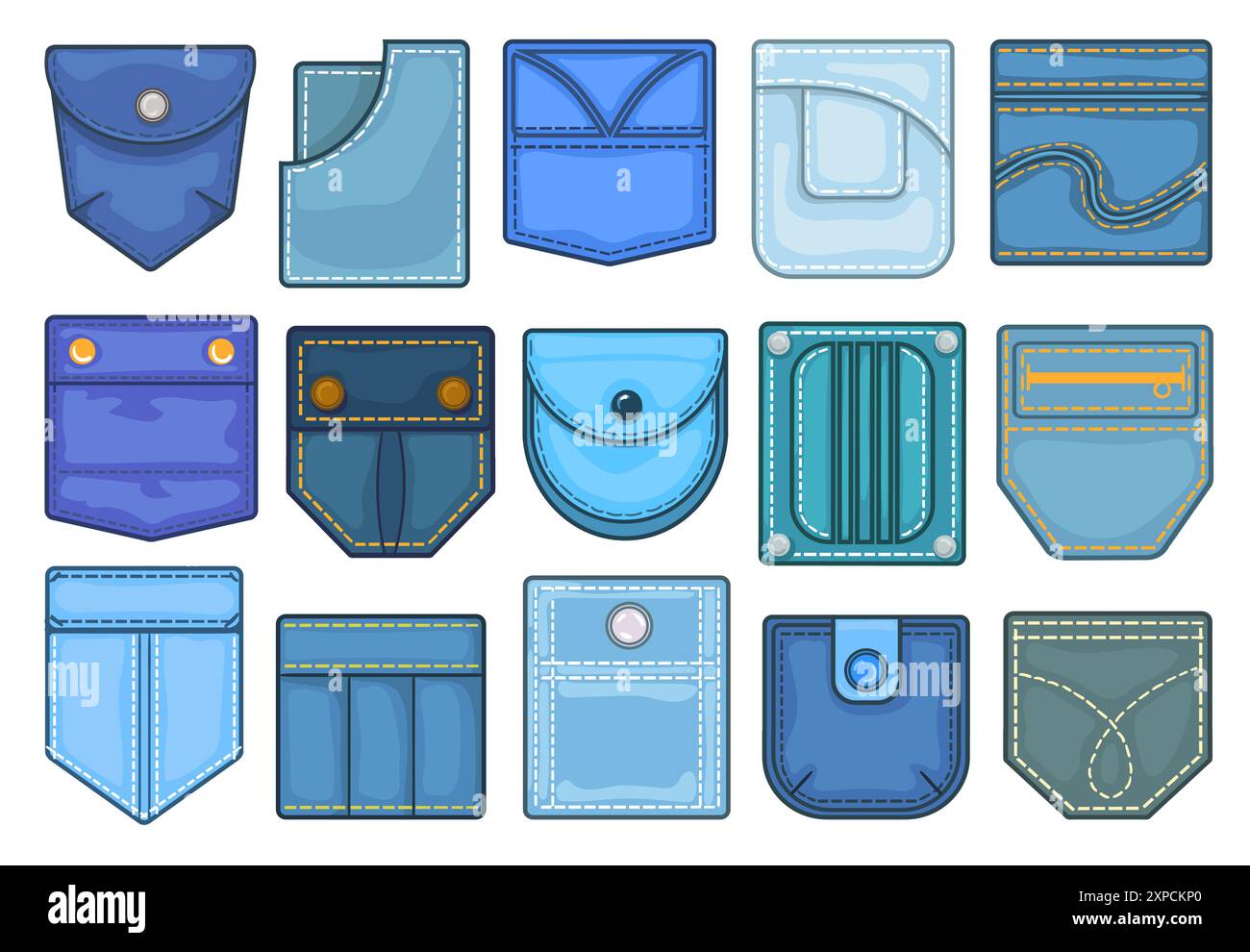 Jeans patch Stock Vector Images - Alamy