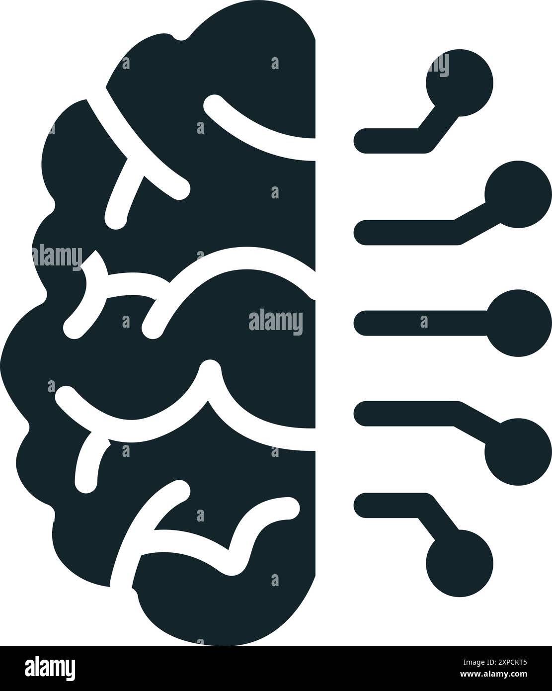 Human brain transforming into artificial intelligence system Stock ... Human brain transforming into artificial intelligence system Stock ...