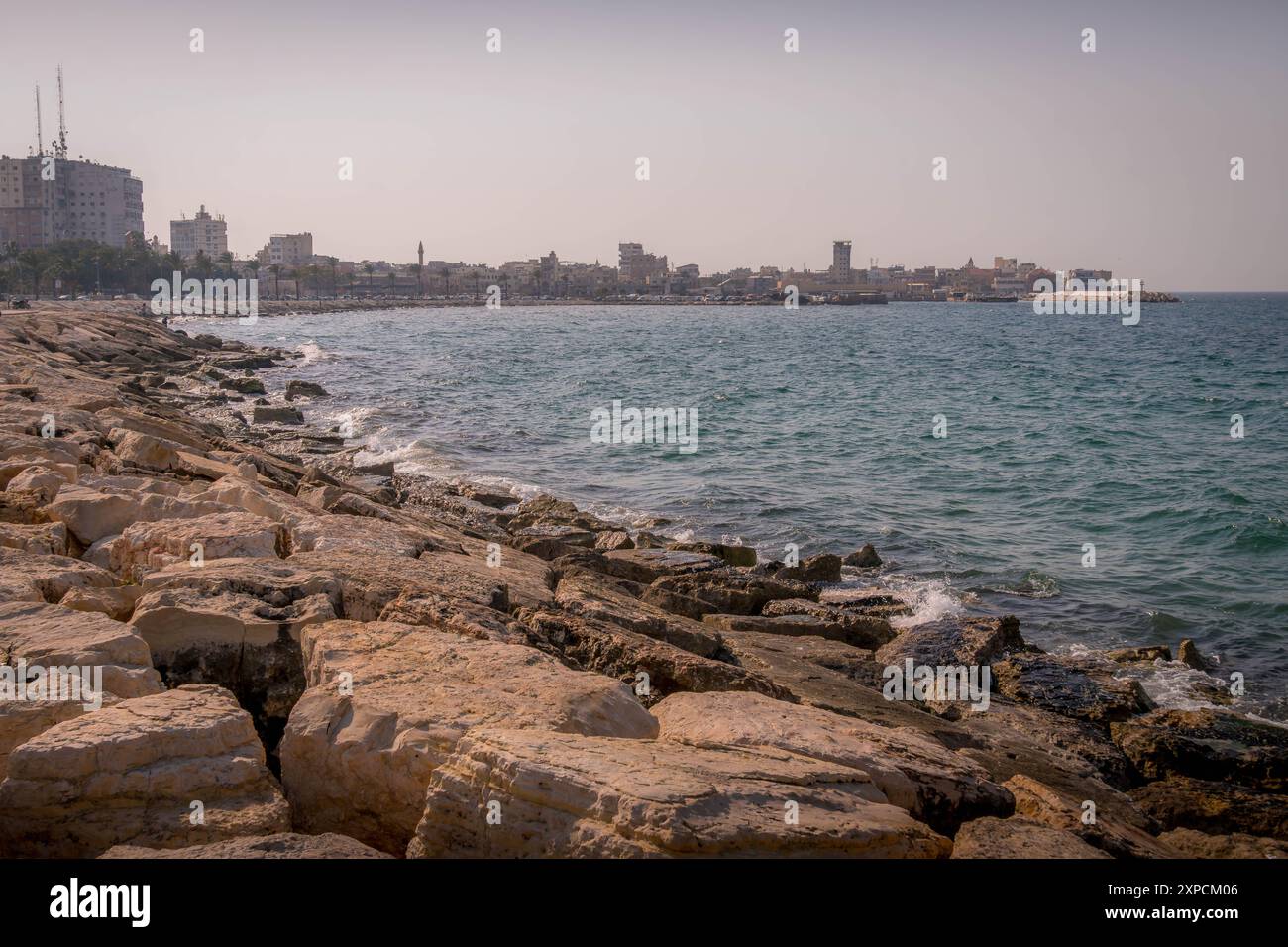 Beautiful sea landscape mediterranean shore hi-res stock photography ...