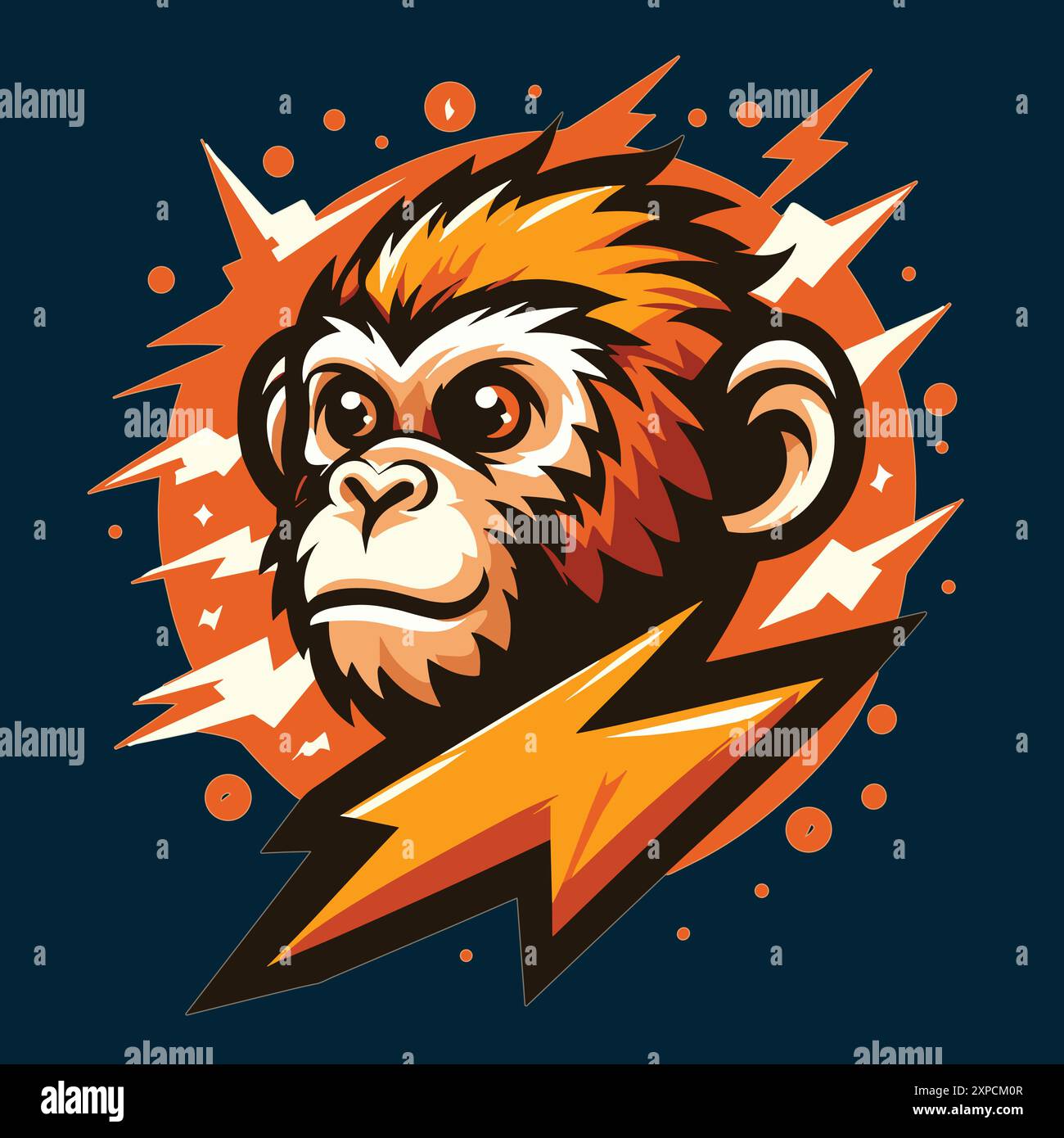 Gaming and Graphic Design Character Logo Stock Vector Image & Art - Alamy