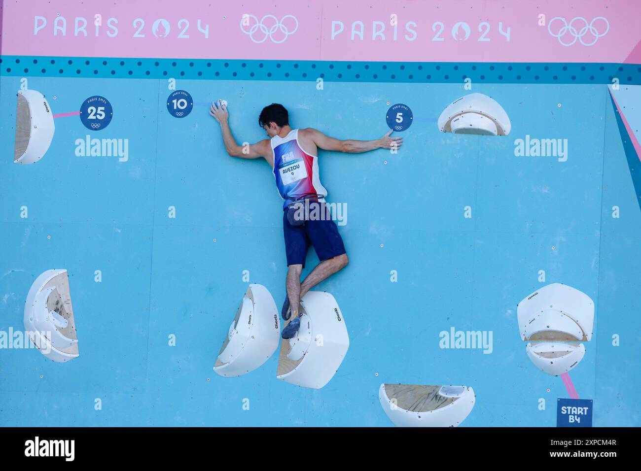 AVEZOU Sam of France Sport Climbing Men's Boulder & Lead, Semifinal ...