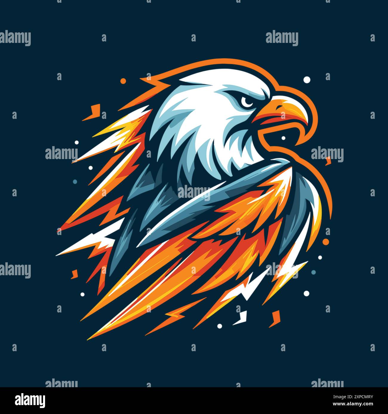 Gaming and Graphic Design Character Logo Stock Vector Image & Art - Alamy