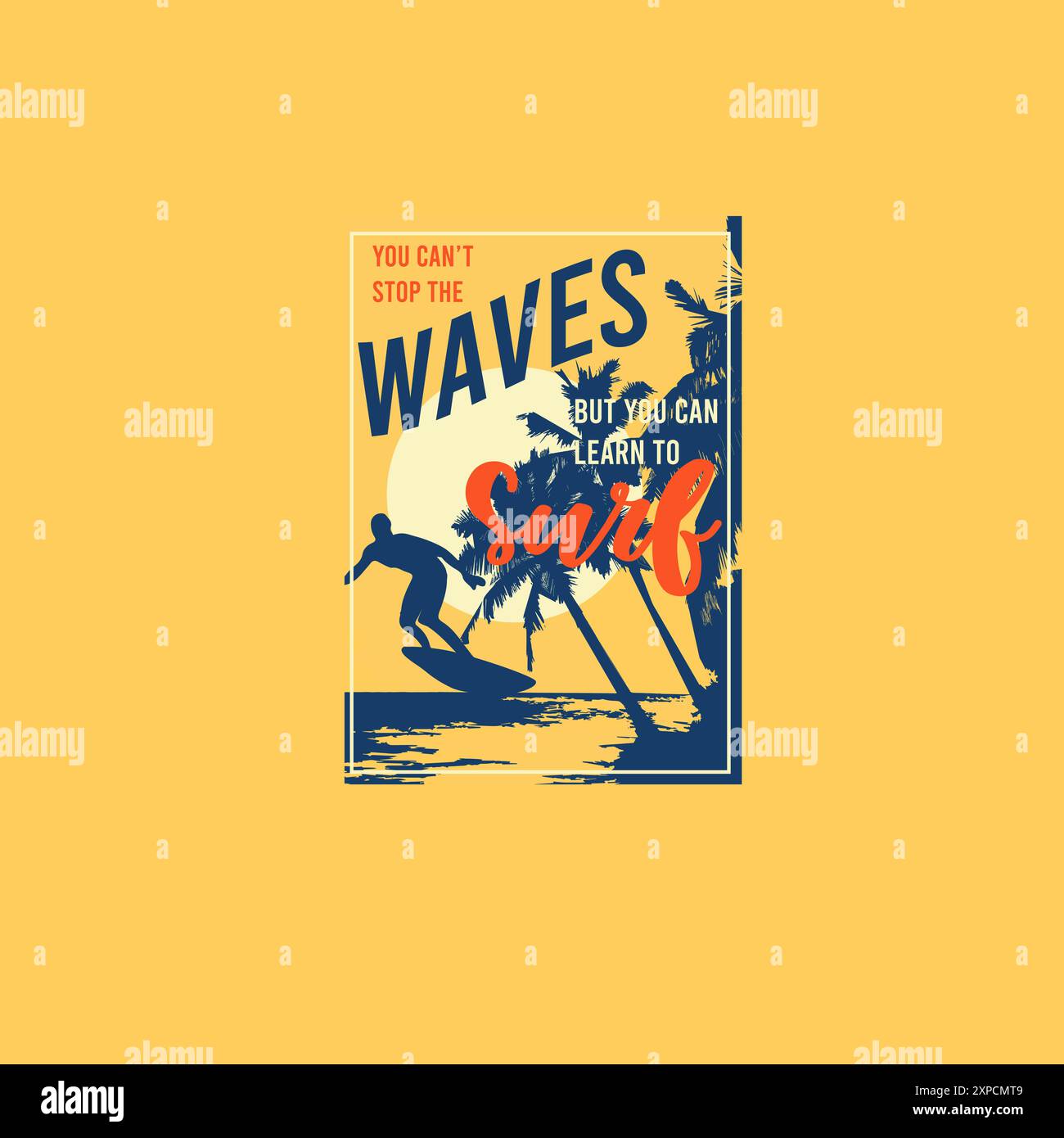 Hawaii surf waves Stock Vector Images - Alamy