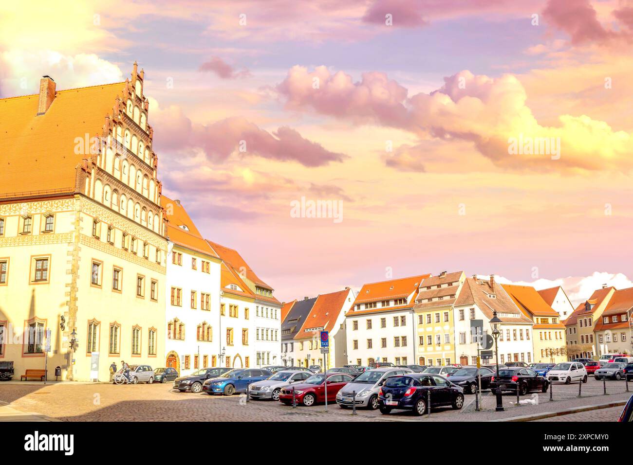 Old city of Freiberg, Germany Stock Photo - Alamy