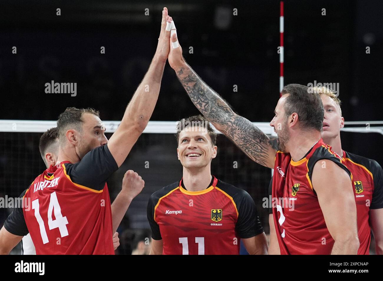 Paris, France. 05th Aug, 2024. Olympic Games, Paris 2024, volleyball ...