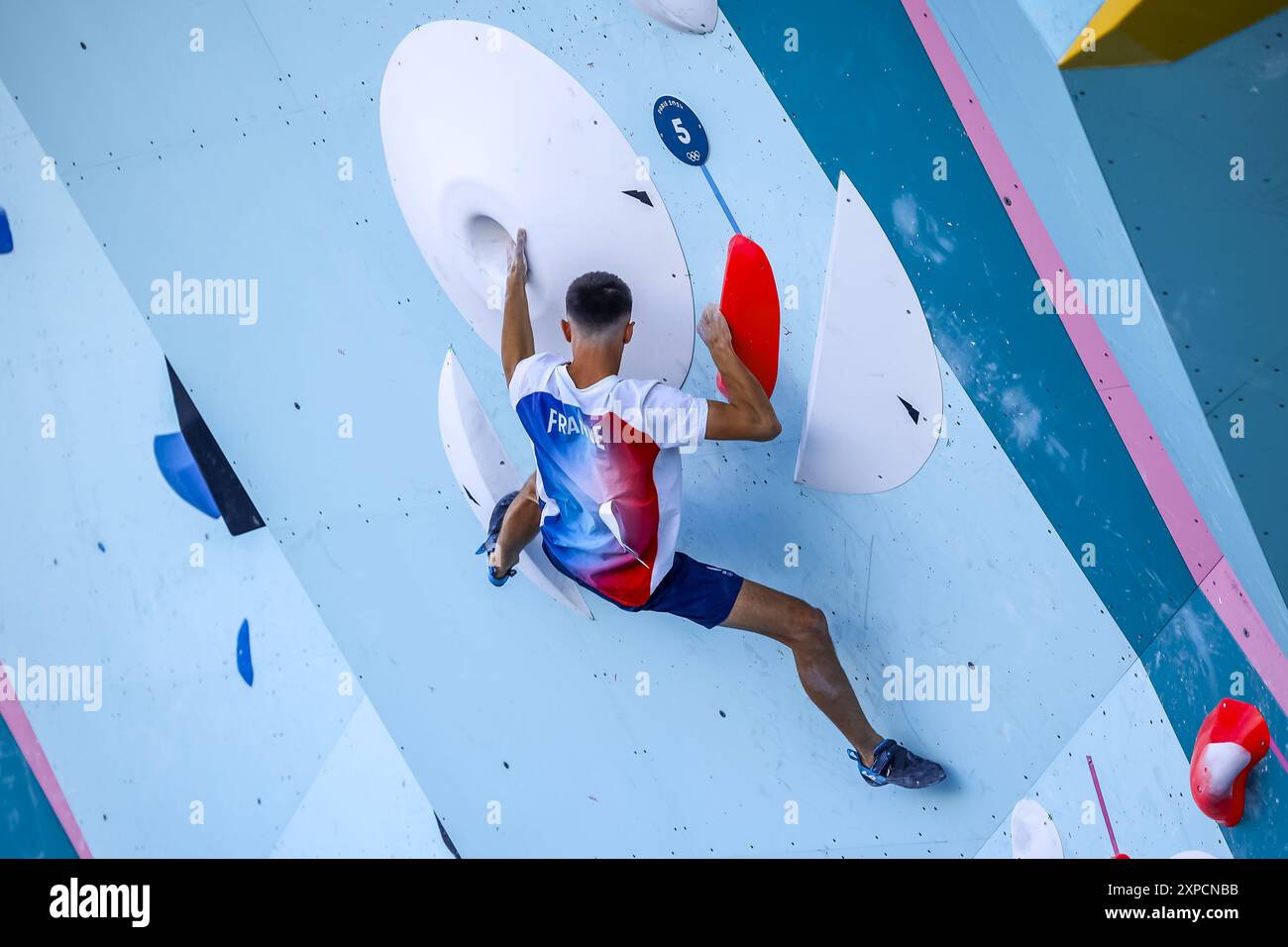 JENFT Paul of France Sport Climbing Men's Boulder & Lead, Semifinal ...