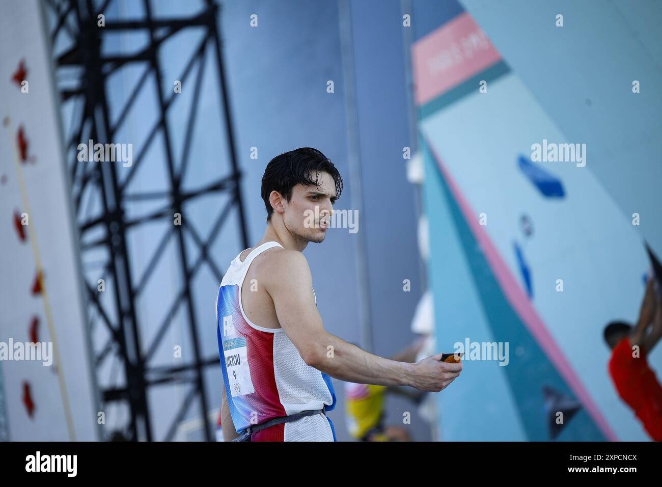 AVEZOU Sam of France Sport Climbing Men's Boulder & Lead, Semifinal ...