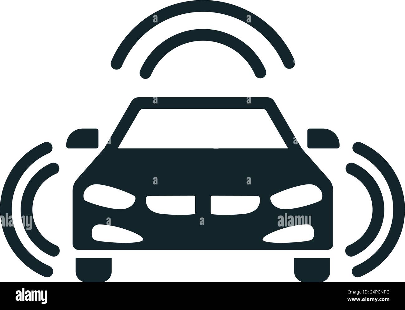 Autonomous self driving vehicle using artificial intelligence icon ... Autonomous self driving vehicle using artificial intelligence icon ...
