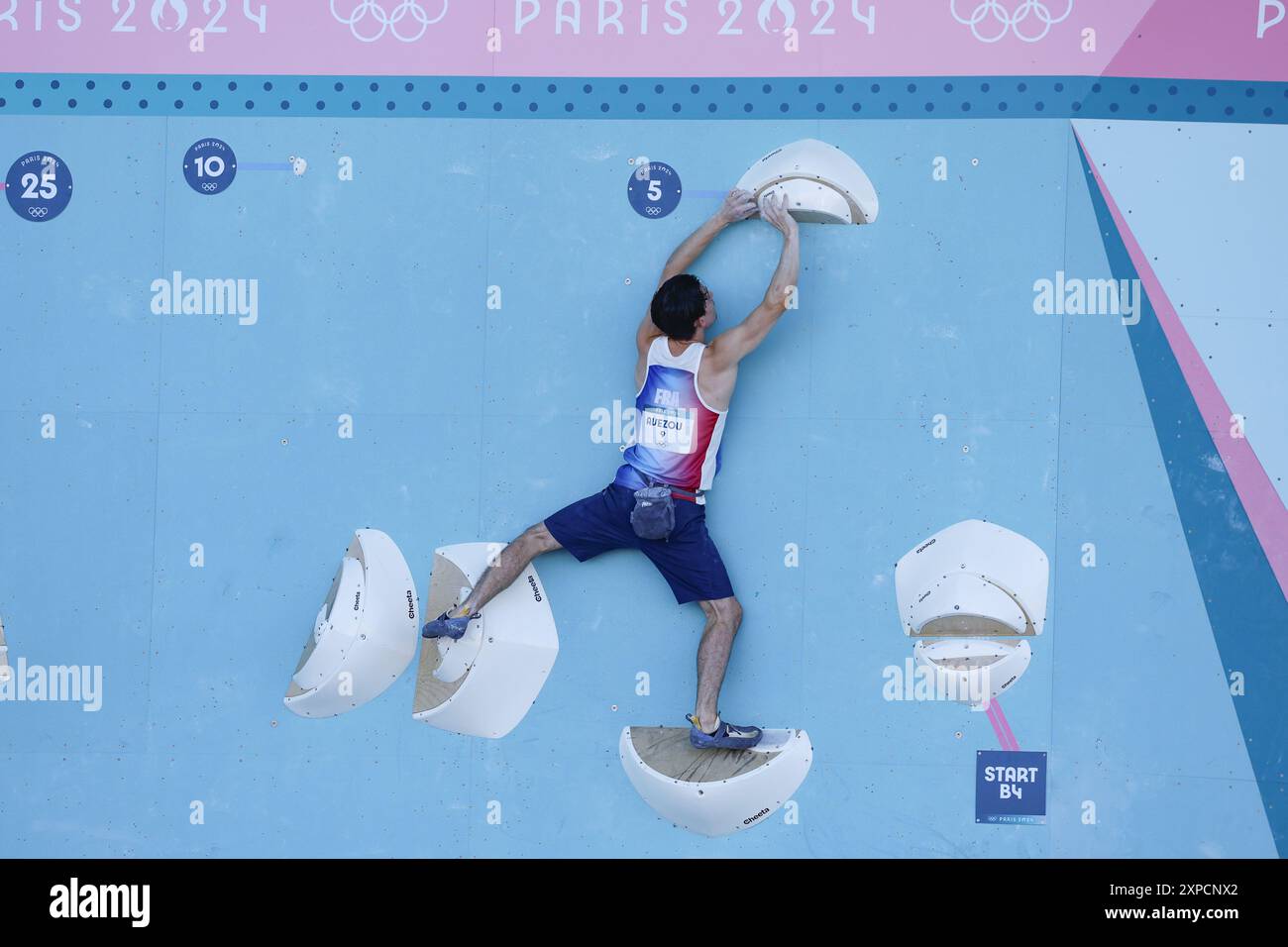 AVEZOU Sam of France Sport Climbing Men's Boulder & Lead, Semifinal ...