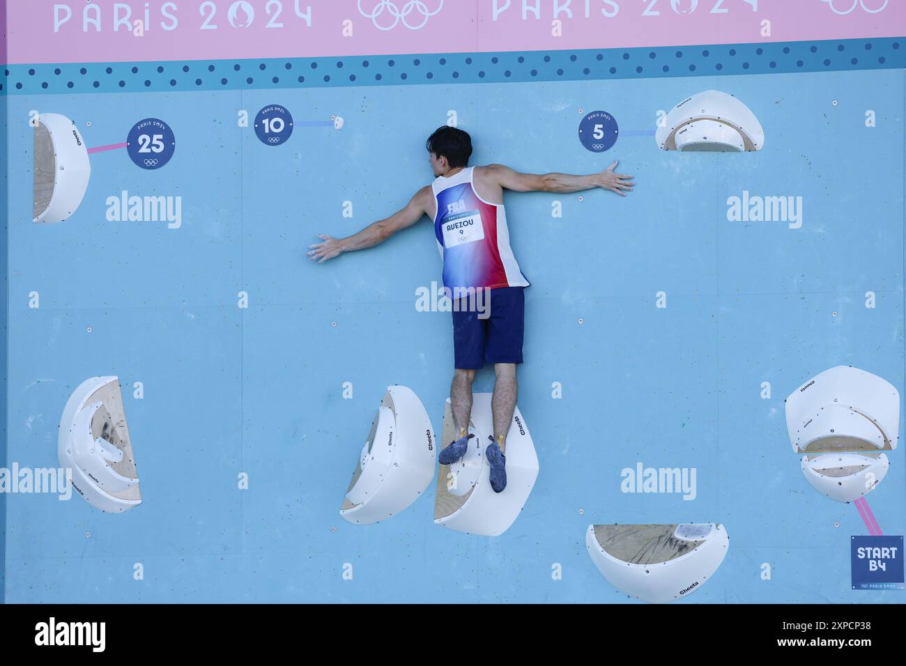 AVEZOU Sam of France Sport Climbing Men's Boulder & Lead, Semifinal ...