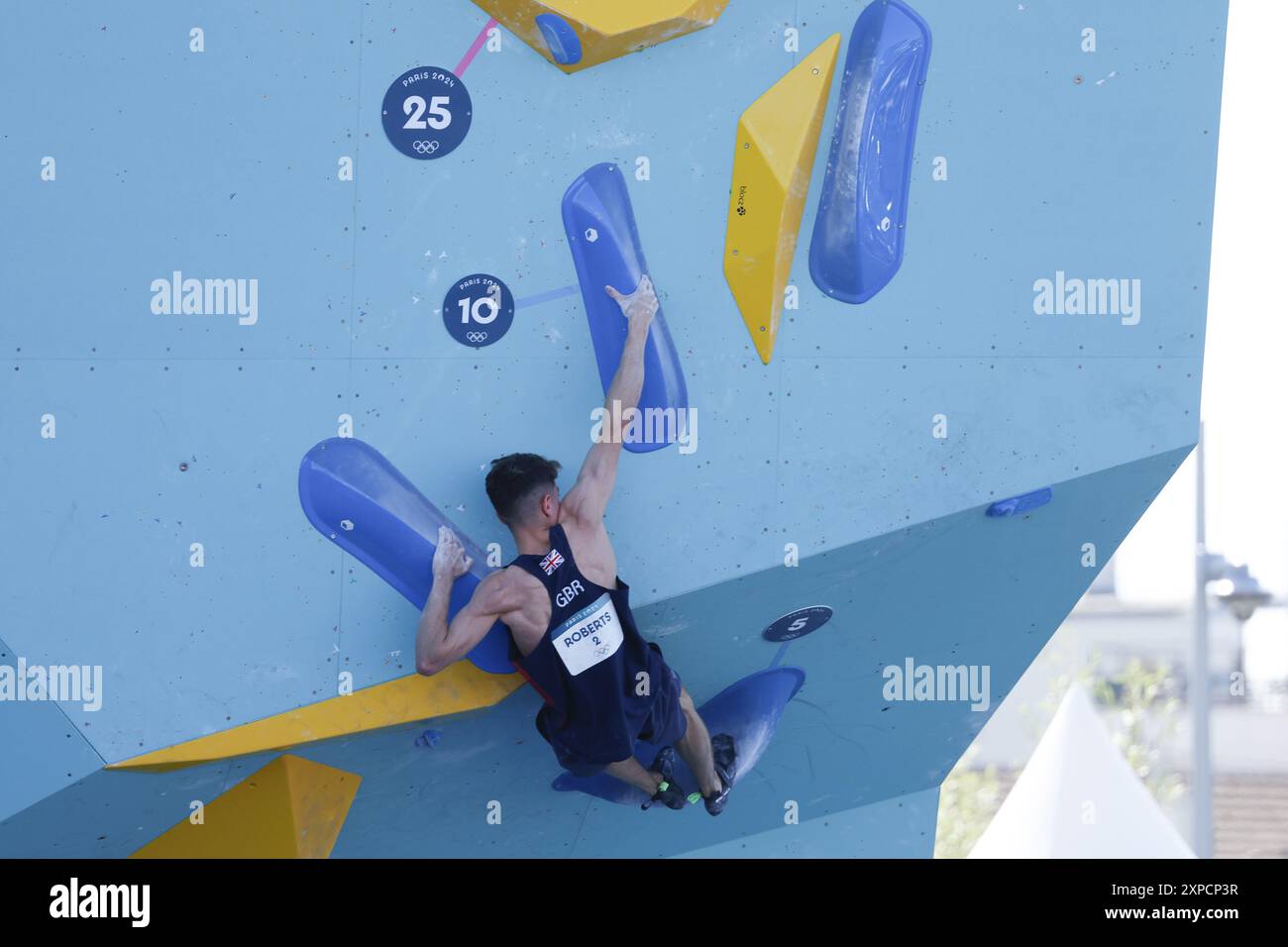 ROBERTS Toby of Great Britain Sport Climbing Men's Boulder & Lead ...