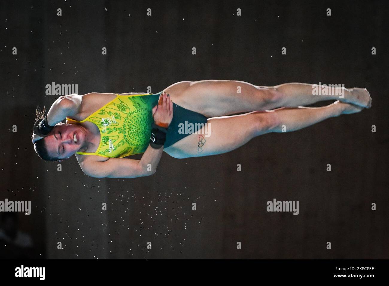 WU Melissa of Australia during the Diving, Women's 10m Platform ...