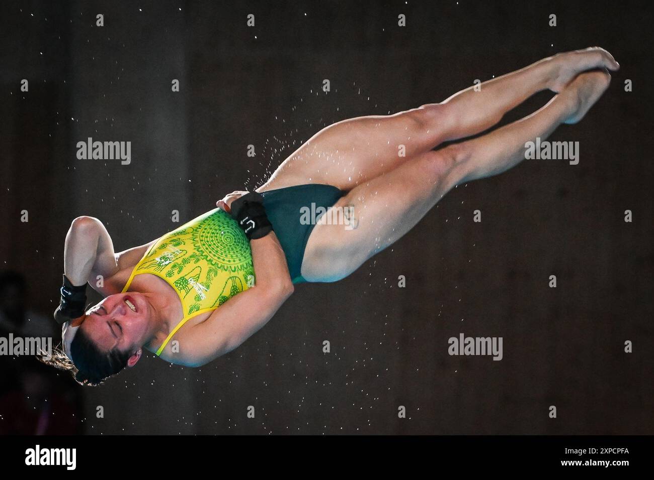 WU Melissa of Australia during the Diving, Women's 10m Platform ...