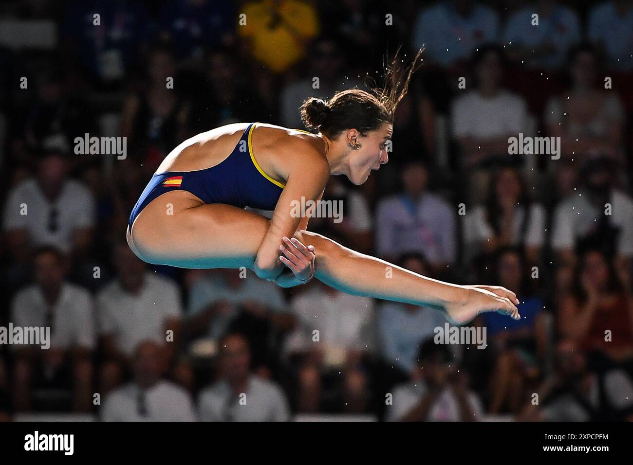 CARVAJAL Ana of Spain during the Diving, Women's 10m Platform Semifinal ...