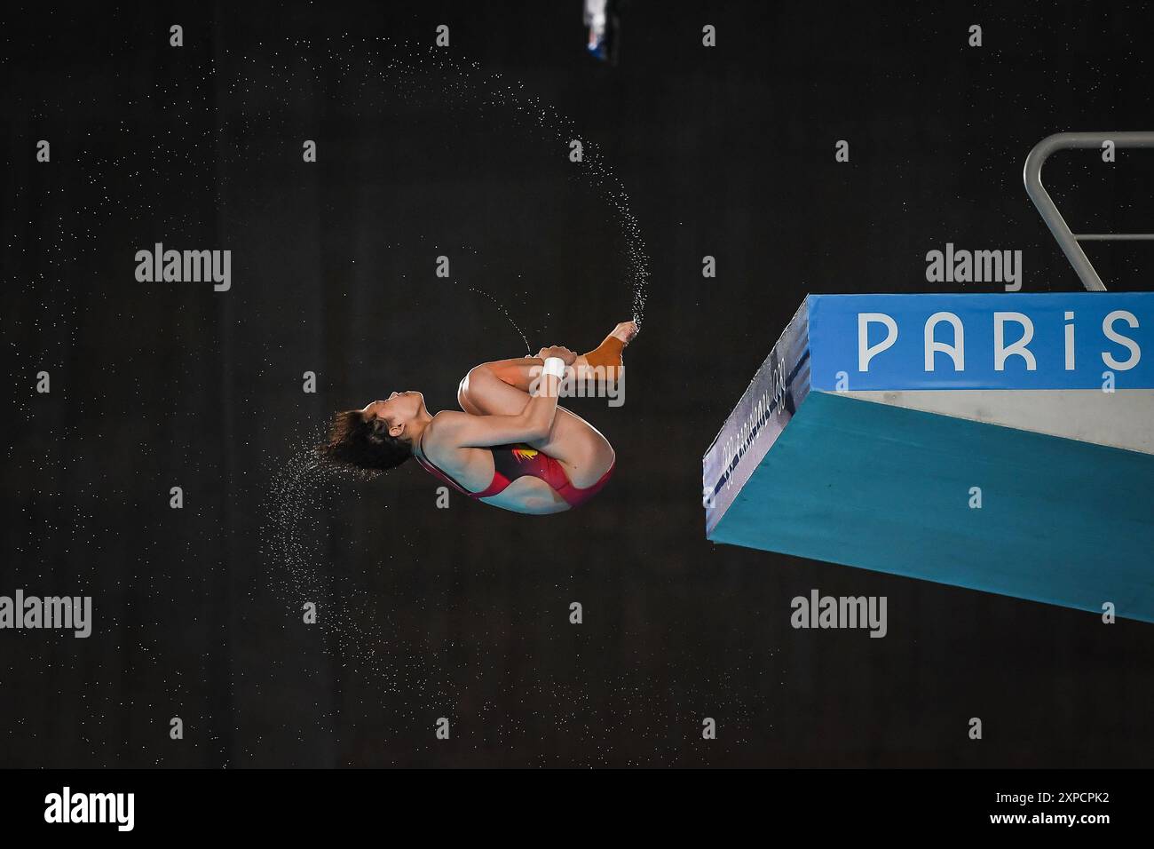 QUAN Hongchan of China during the Diving, Women's 10m Platform ...