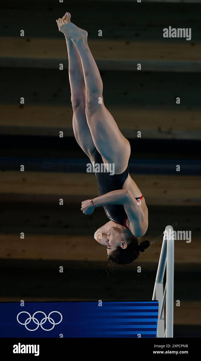 Saint Denis. 5th Aug, 2024. Alejandra Orozco Loza of Mexico competes ...