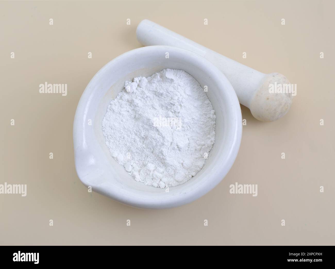 Titanium dioxide, also known as titanium IV oxide or titania Stock ...