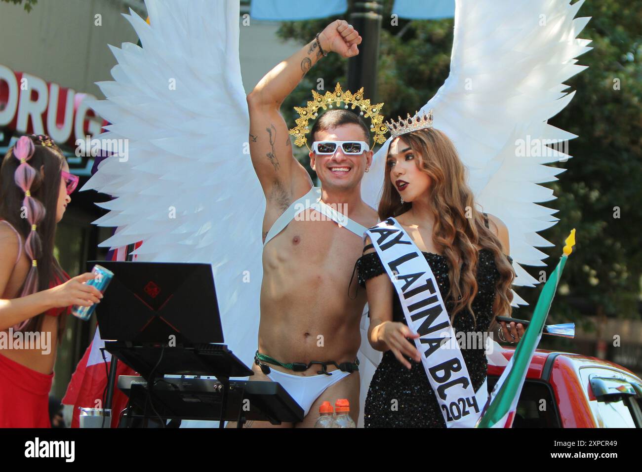 Vancouver, Bc, Canada. 4th Aug, 2024. Vancouver Pride Parade 2024 at ...