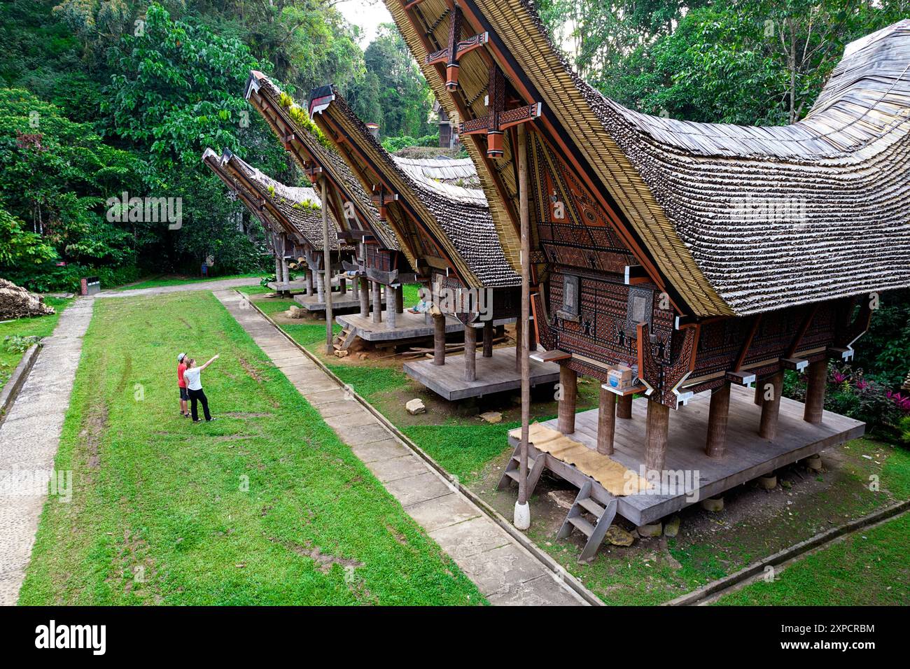 Indonesian rice barns hi-res stock photography and images - Alamy