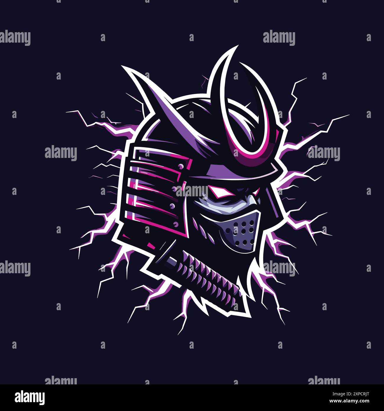 Gaming and Graphic Design Character Logo Stock Vector Image & Art - Alamy