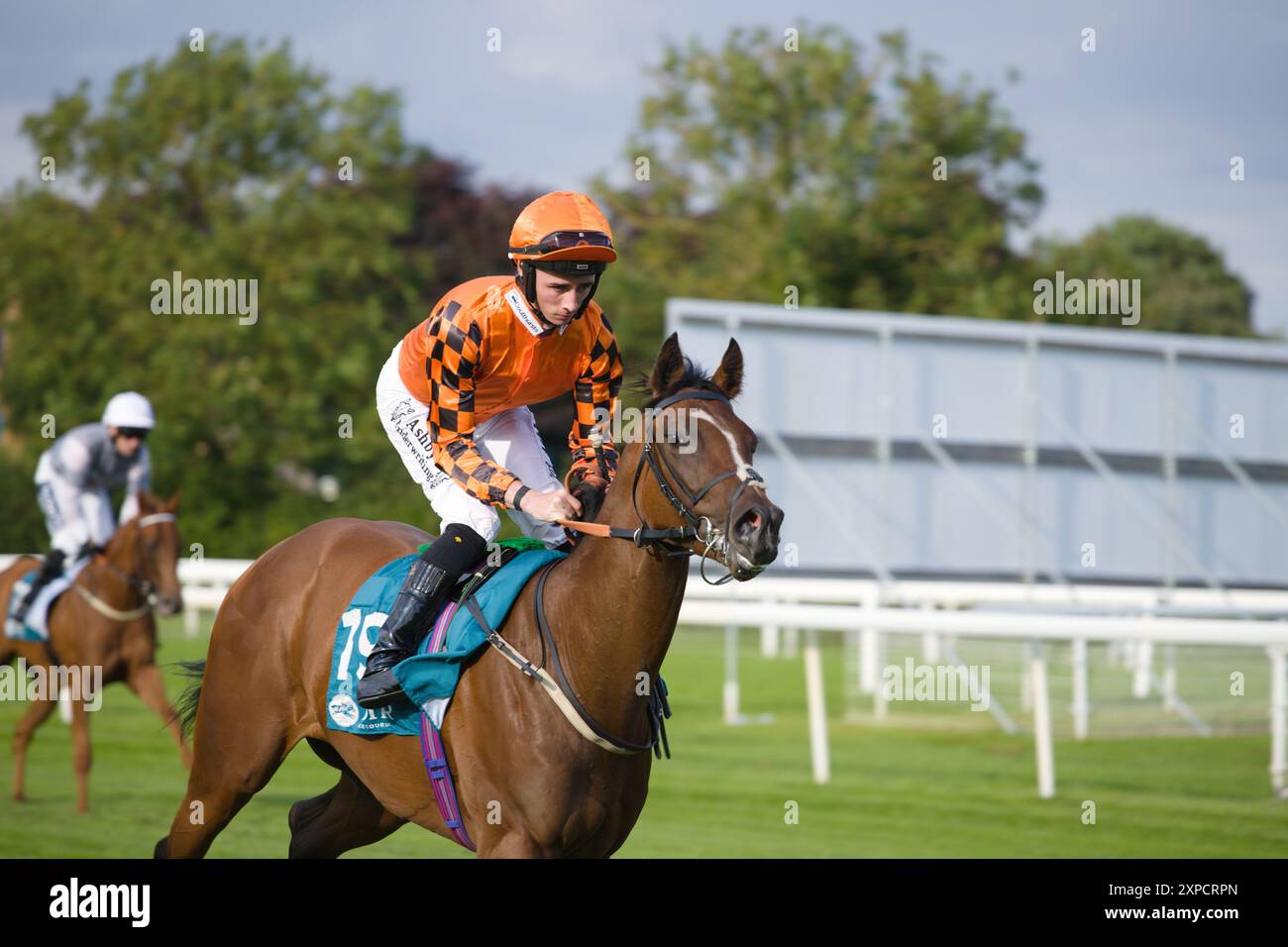 Jockey Rossa Ryan on Rainbow Days at York Stock Photo - Alamy