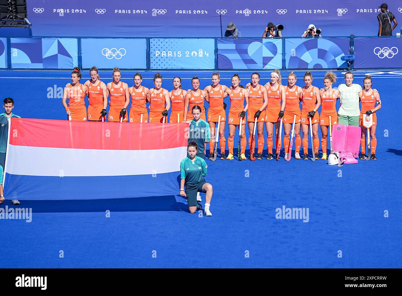Paris, France. 05th Aug, 2024. PARIS, FRANCE - AUGUST 5: Players of the ...