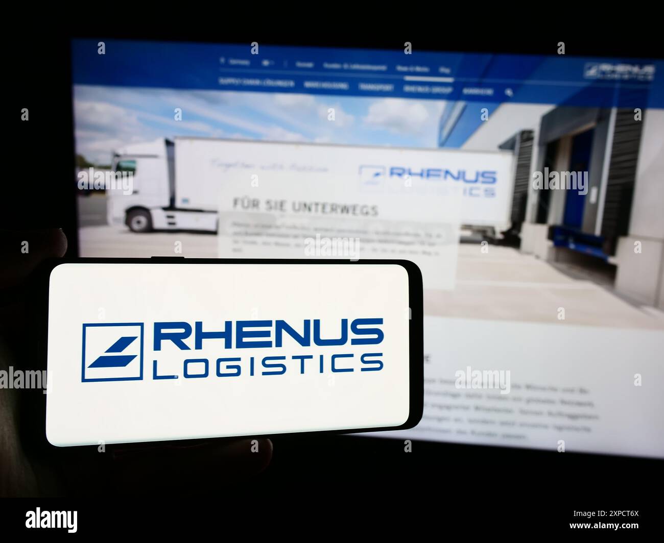 Rhenus logo hi-res stock photography and images - Alamy