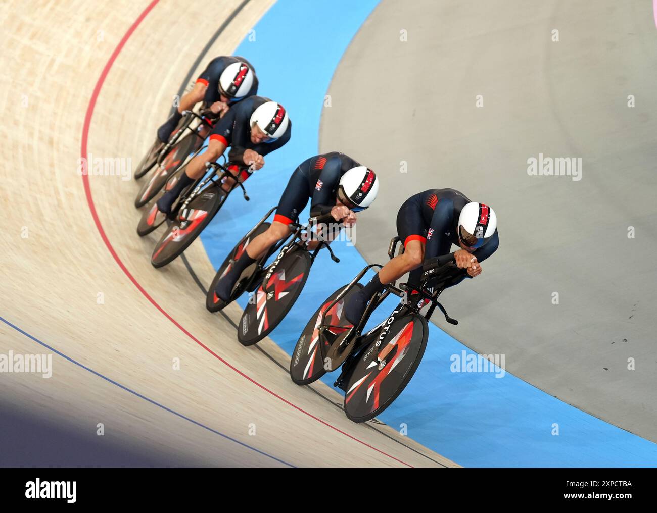 Great Britain's Ethan Hayter, Oliver Wood, Daniel Bigham and Ethan ...