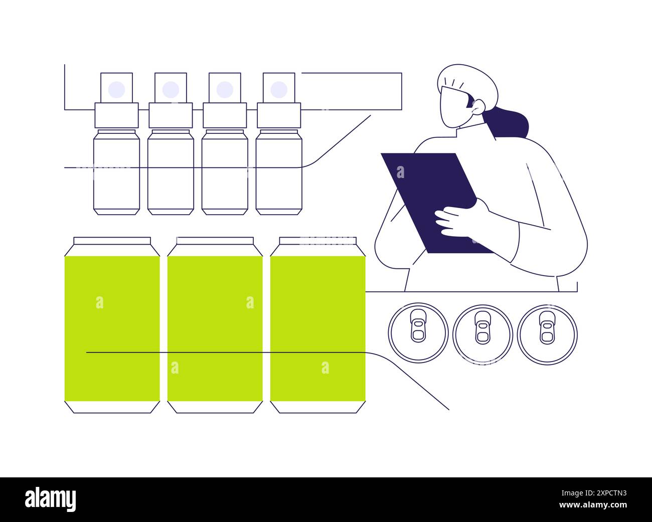 Beer process line icon Stock Vector Images - Alamy