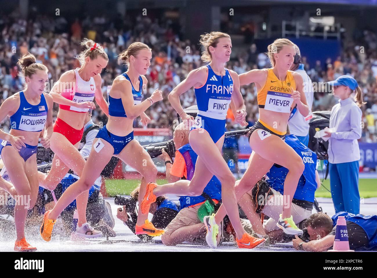 Paris, Ile de France, France. 4th Aug, 2024. Ilona Mononen (FIN) of ...