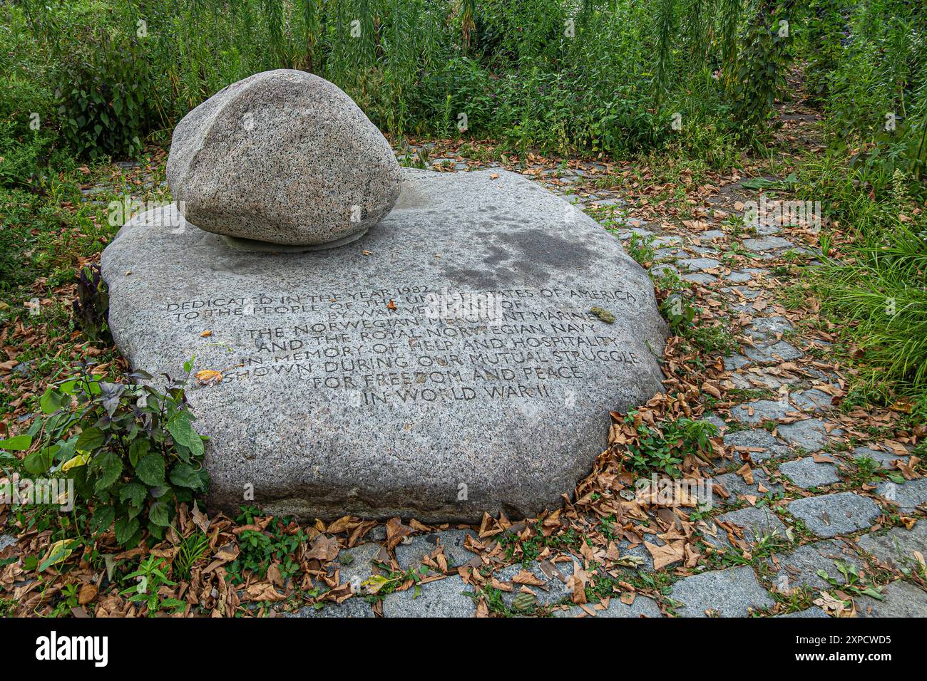 New York, NY, USA - August 4, 2023: WWII Norwegian Merchant Marine and ...