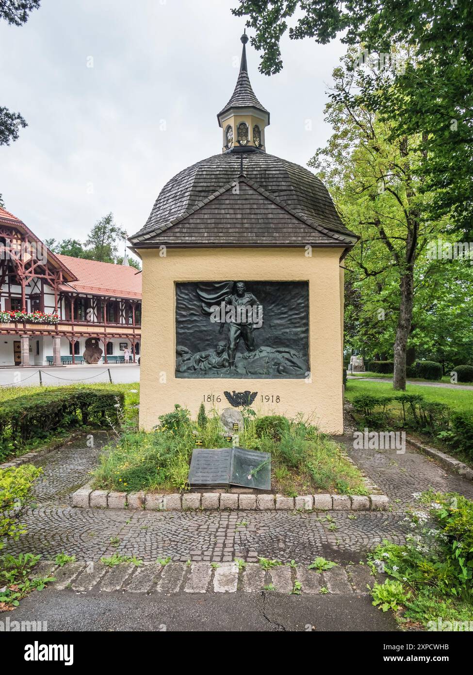 War Memorial in the grounds of the Tiroler Folks Museum at Bergisel in ...