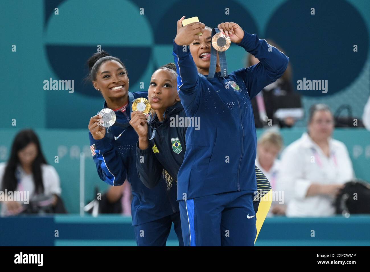 Paris, France. 5 Aug, 2024. Paris, Fra. 05th Aug, 2024. Team USA ...