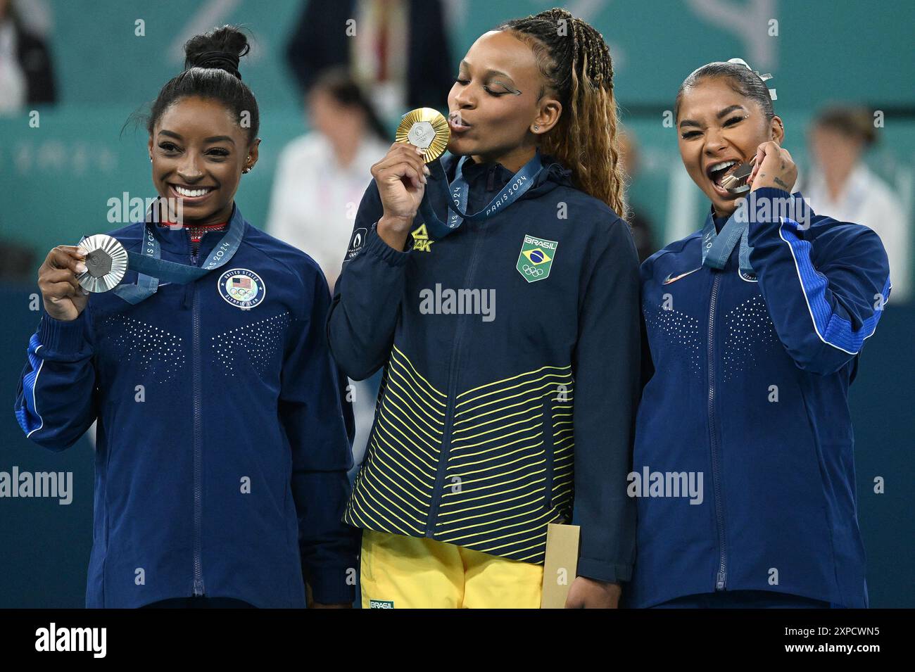 Paris, France. 5 Aug, 2024. Paris, Fra. 05th Aug, 2024. Team USA ...