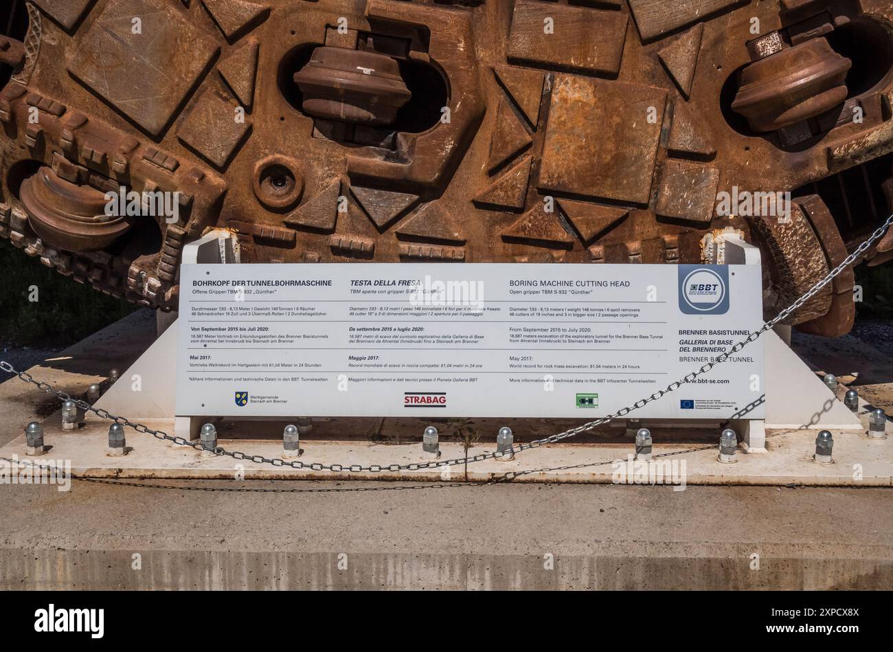 Innsbruck brenner pass tunnel project hi-res stock photography and ...